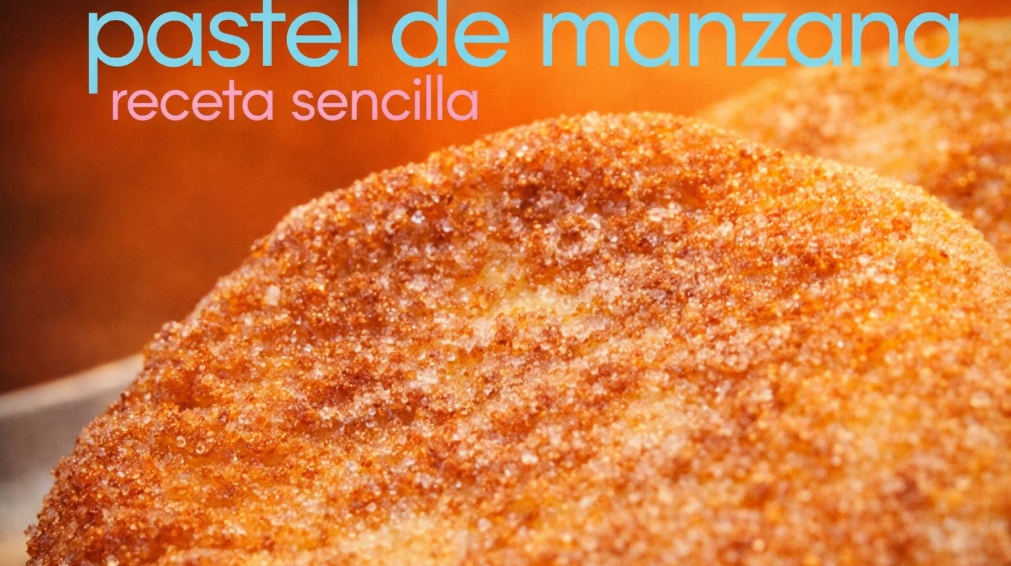 Pasteles de manzana en 15 minutos | Sin horno y con pan de molde