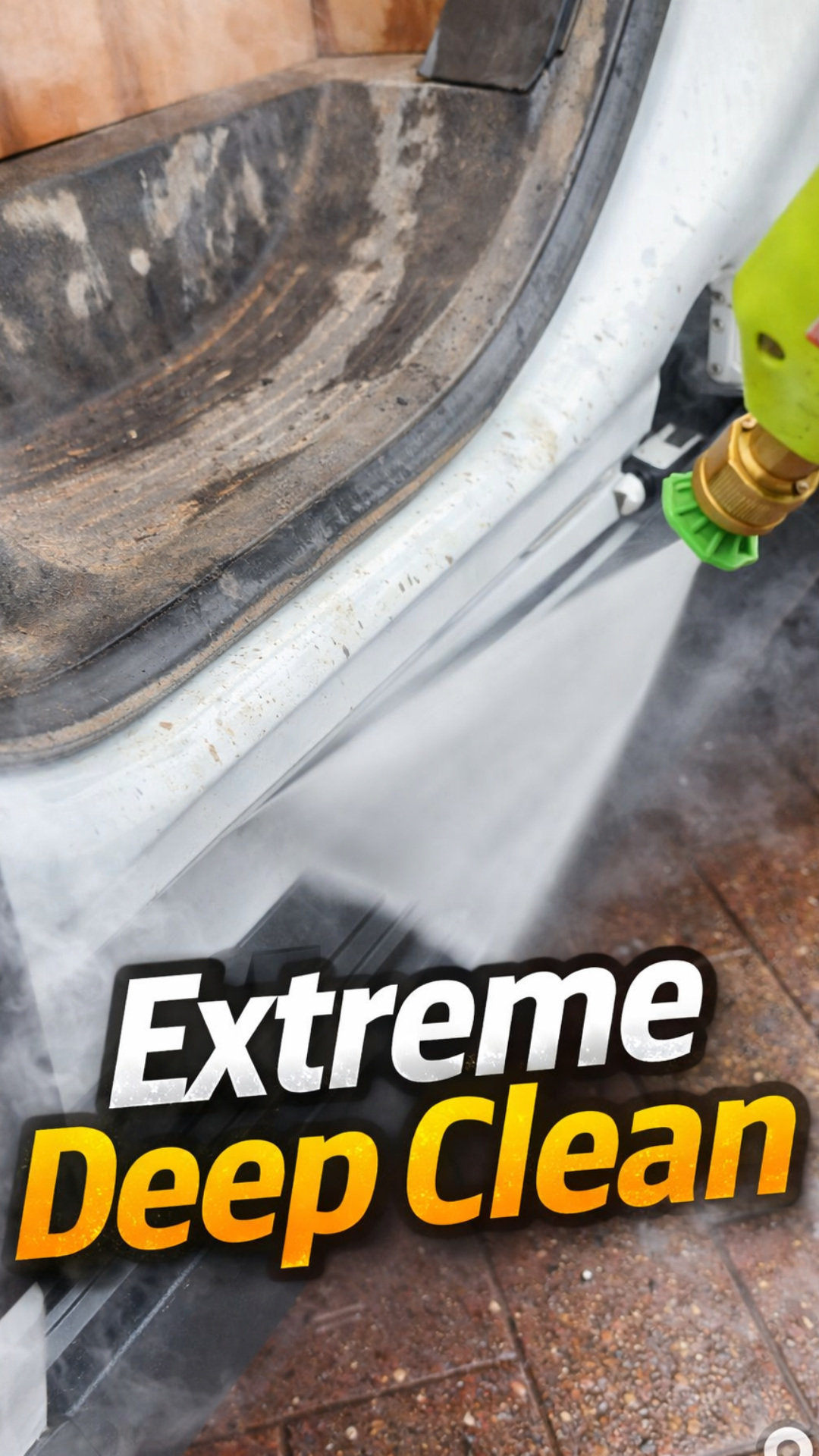 This van was growing a whole ecosystem: extreme deep clean