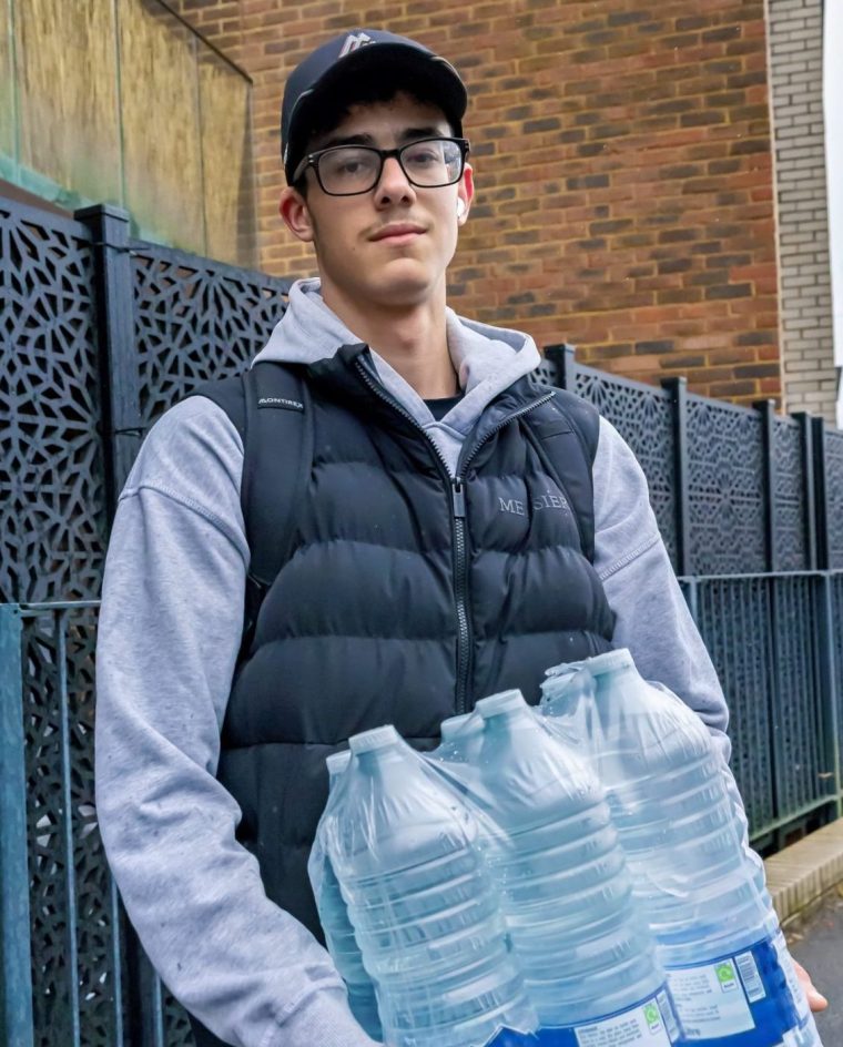 ‘We wash from a bucket’: Inside the Sussex town in its fourth day ...
