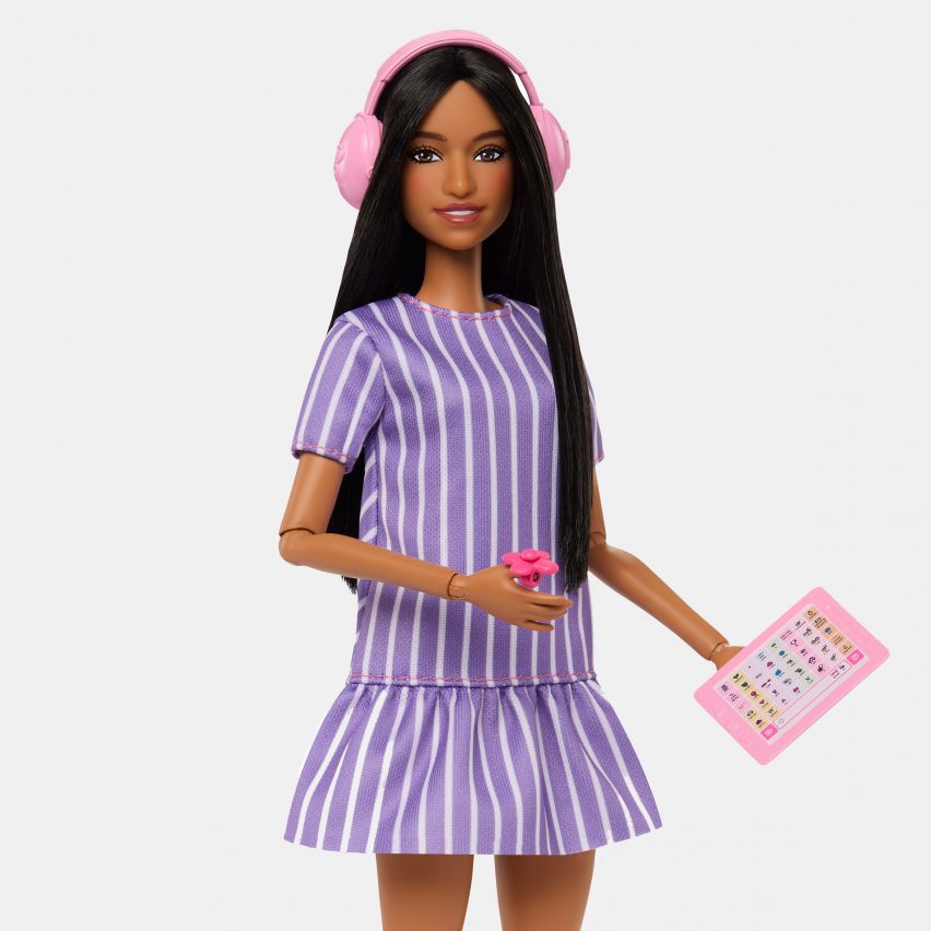 First autistic Barbie allows "more children to see themselves" in doll