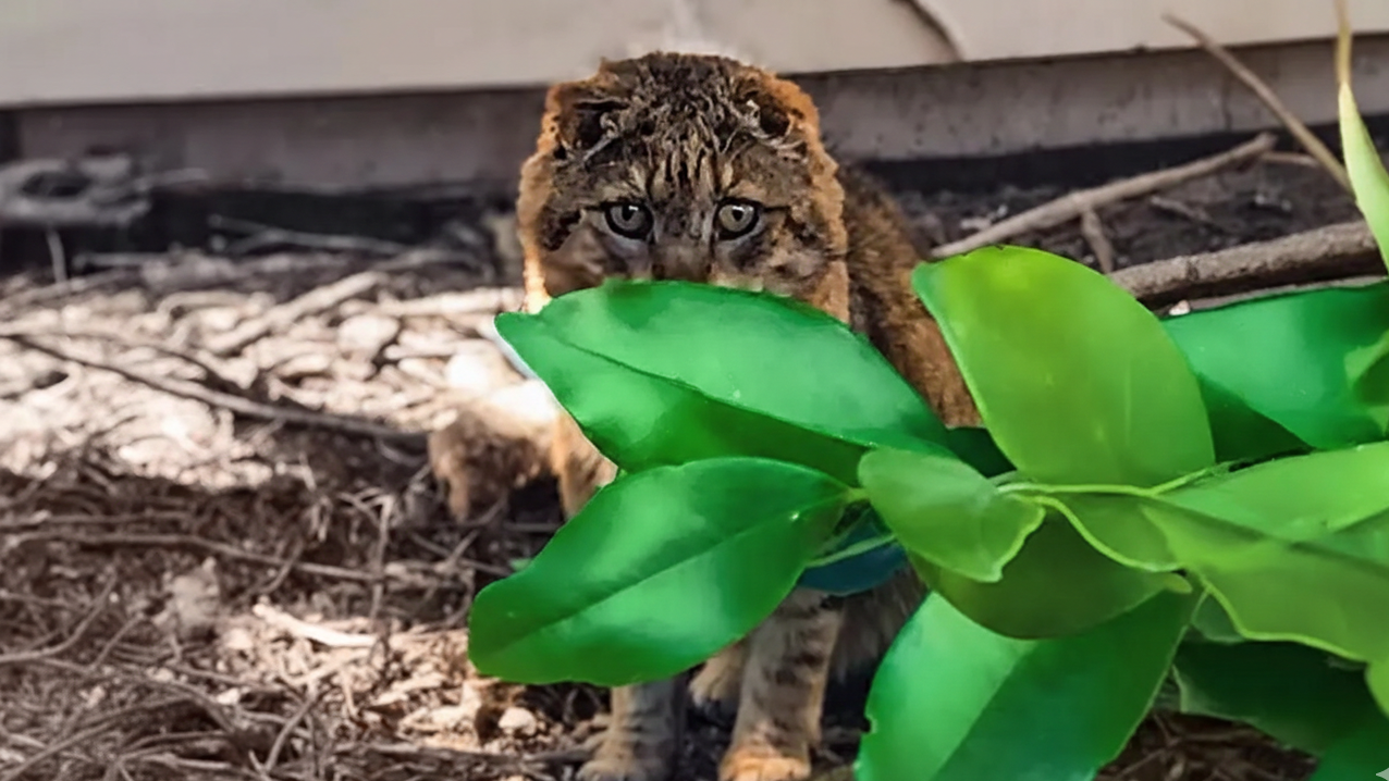 Senior stray cat wouldn’t let anyone close - until one woman refused to ...