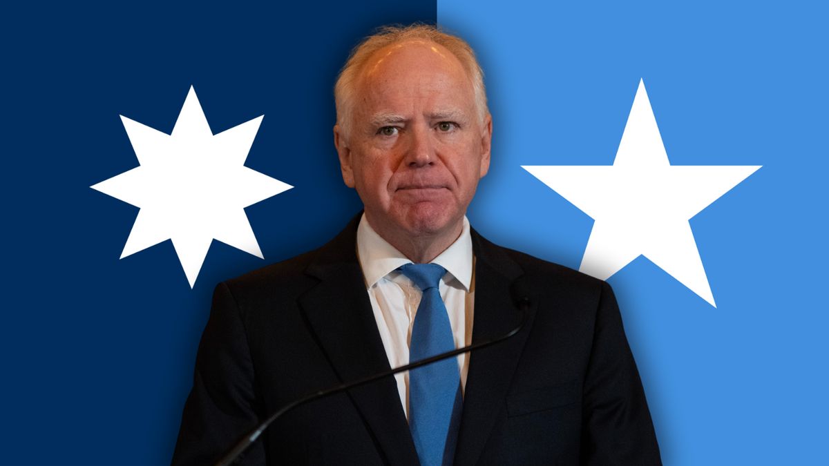 Did Tim Walz change Minnesota's flag to resemble Somalia's? We have the ...