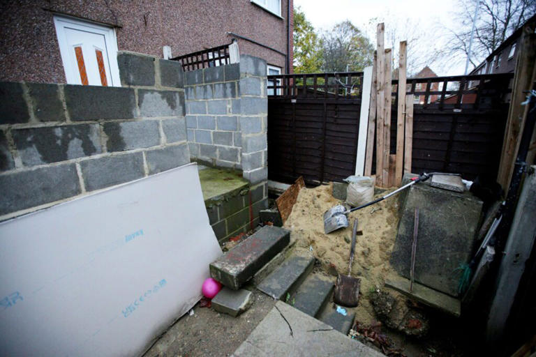 Grandma loses life savings to builder who left her living in 'scrap yard'