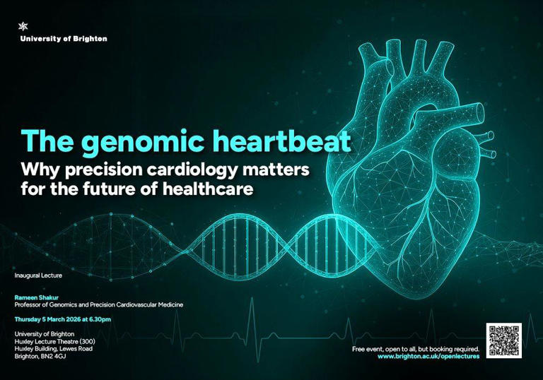 University of Brighton public lecture series showcases groundbreaking ...