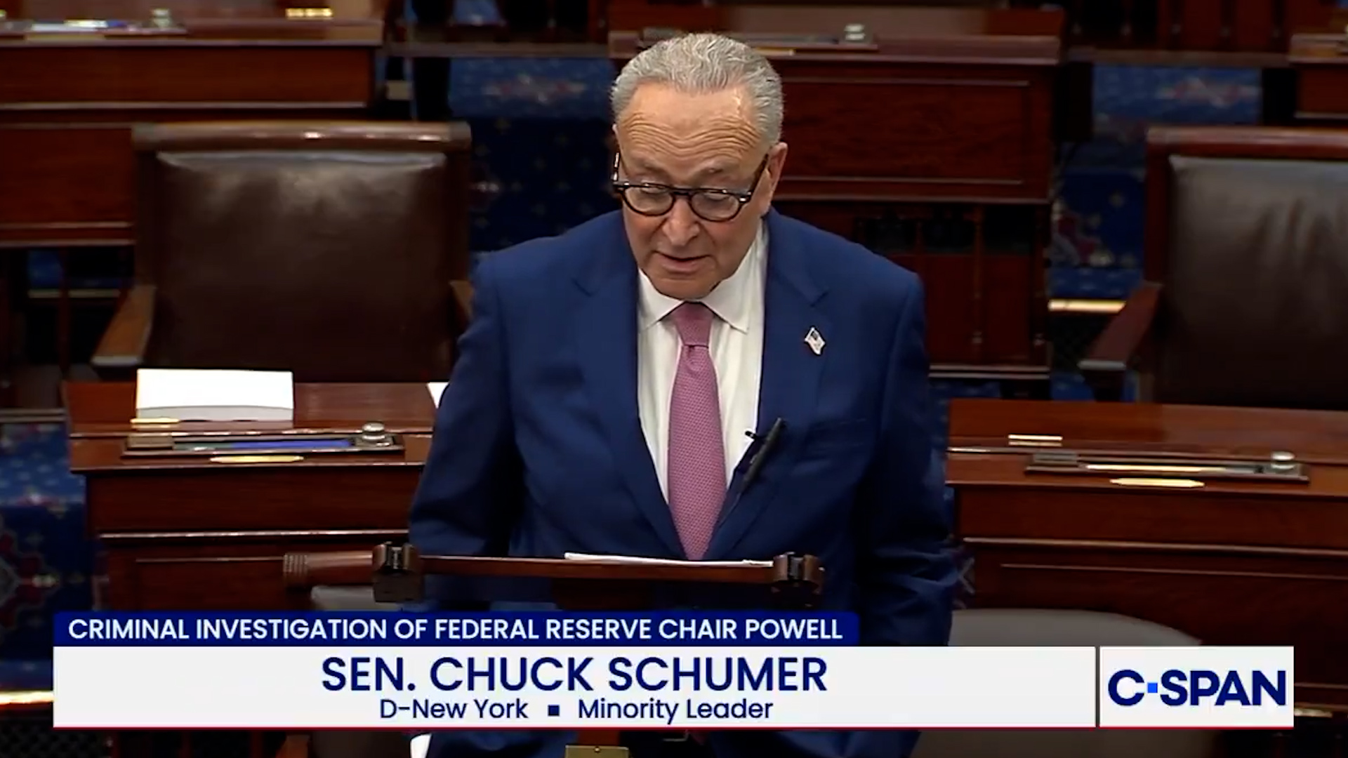 Schumer slams 'bogus' probe as Trump launches investigation into Jerome ...