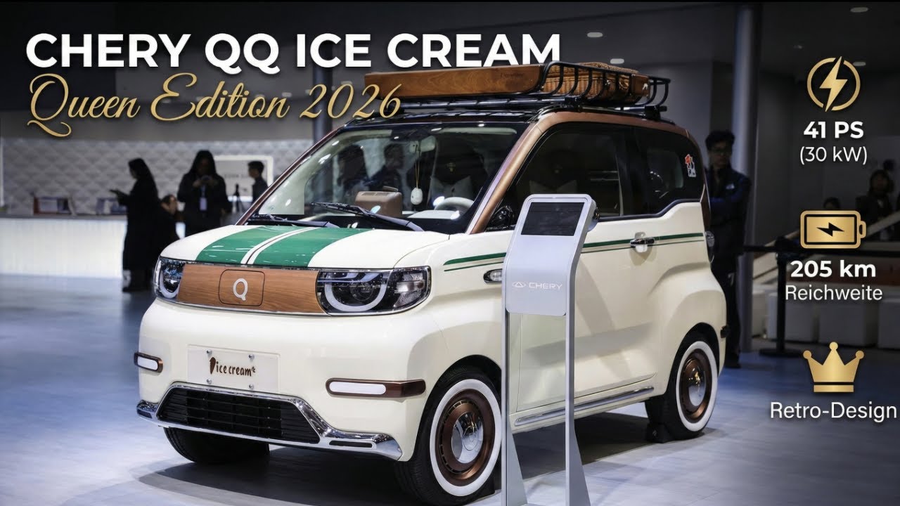 Queen Edition 2026 – Chery QQ Ice Cream im Retro-Design