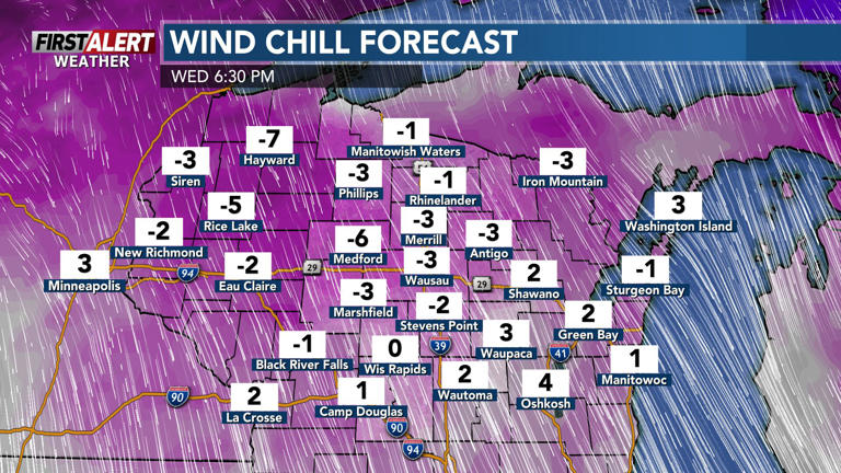 First Alert much colder and a chance of snow