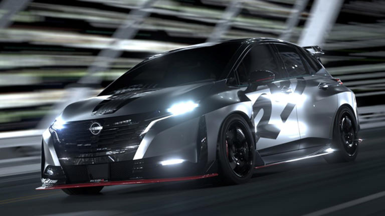 Nissan previews wild Aura Nismo RS as performance lineup expands