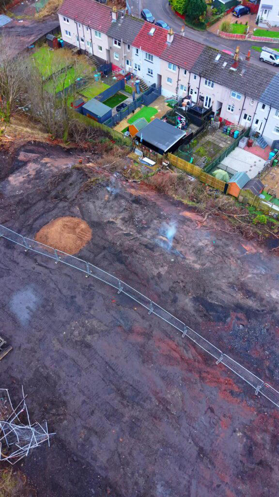 Underground coal fire burns near homes for six months