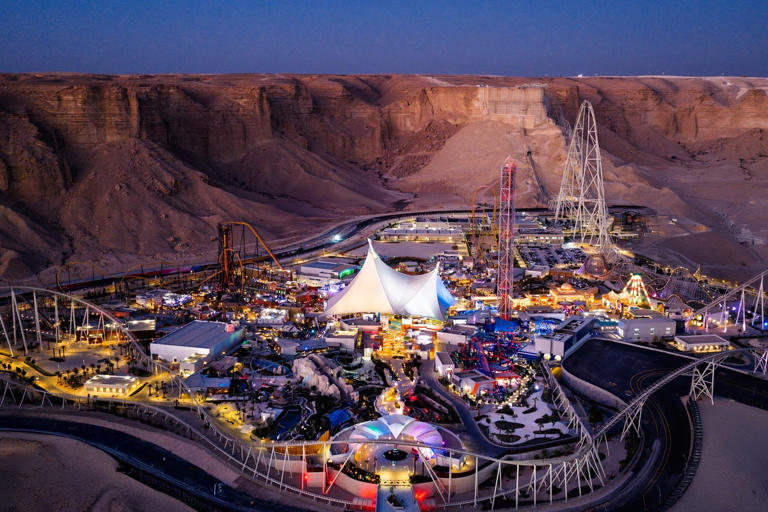 Saudi Arabia opens $1bn Six Flags theme park
