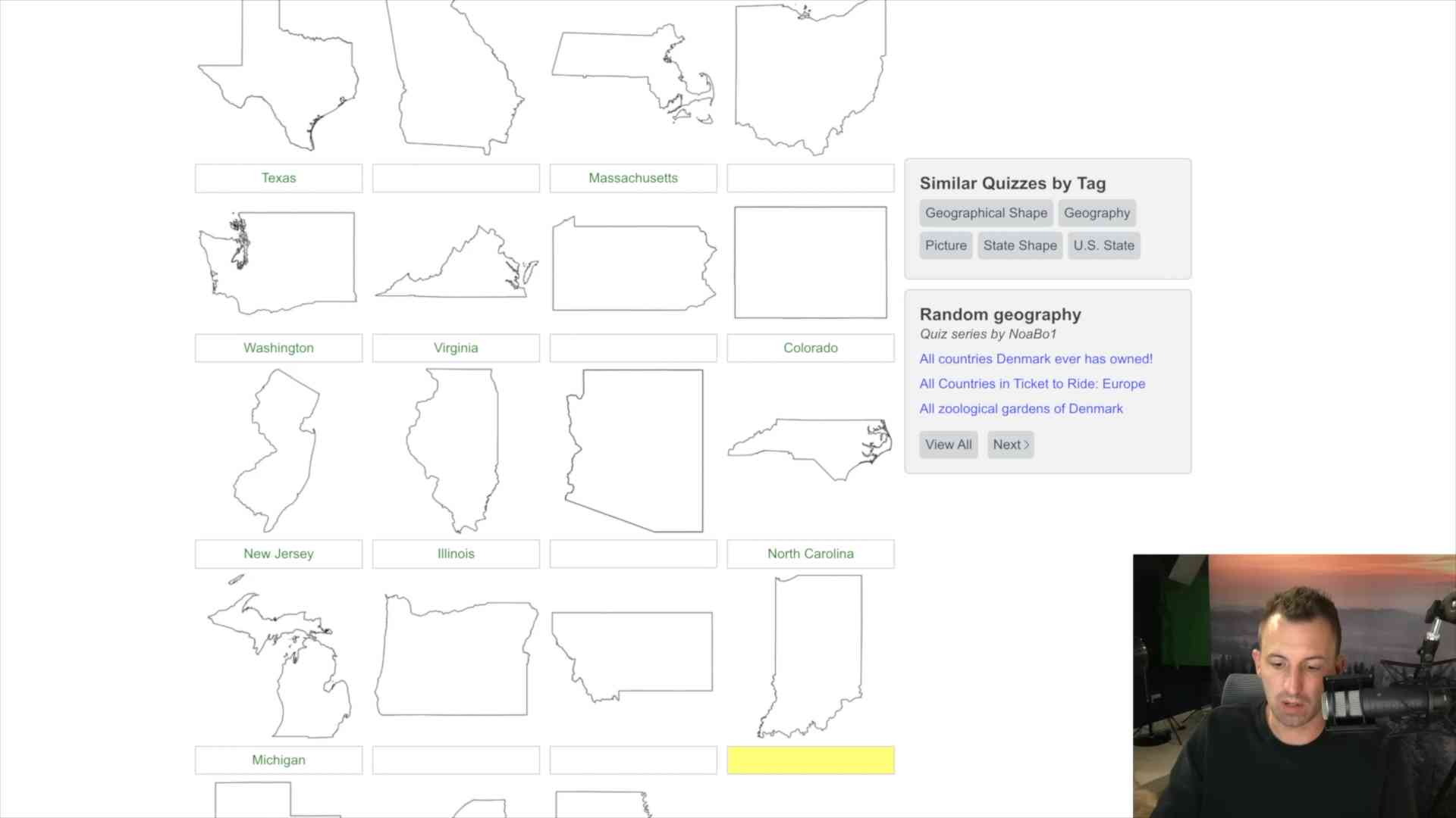 How bad is a British guy at US geography