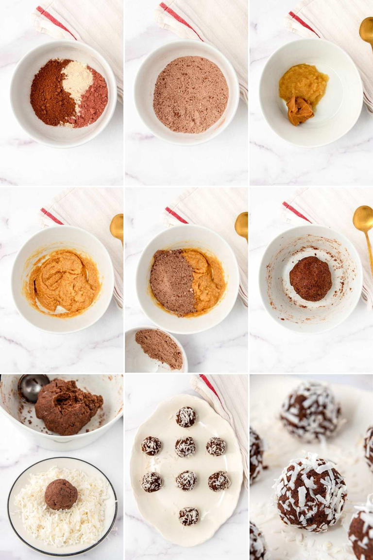 Red velvet truffles for dogs