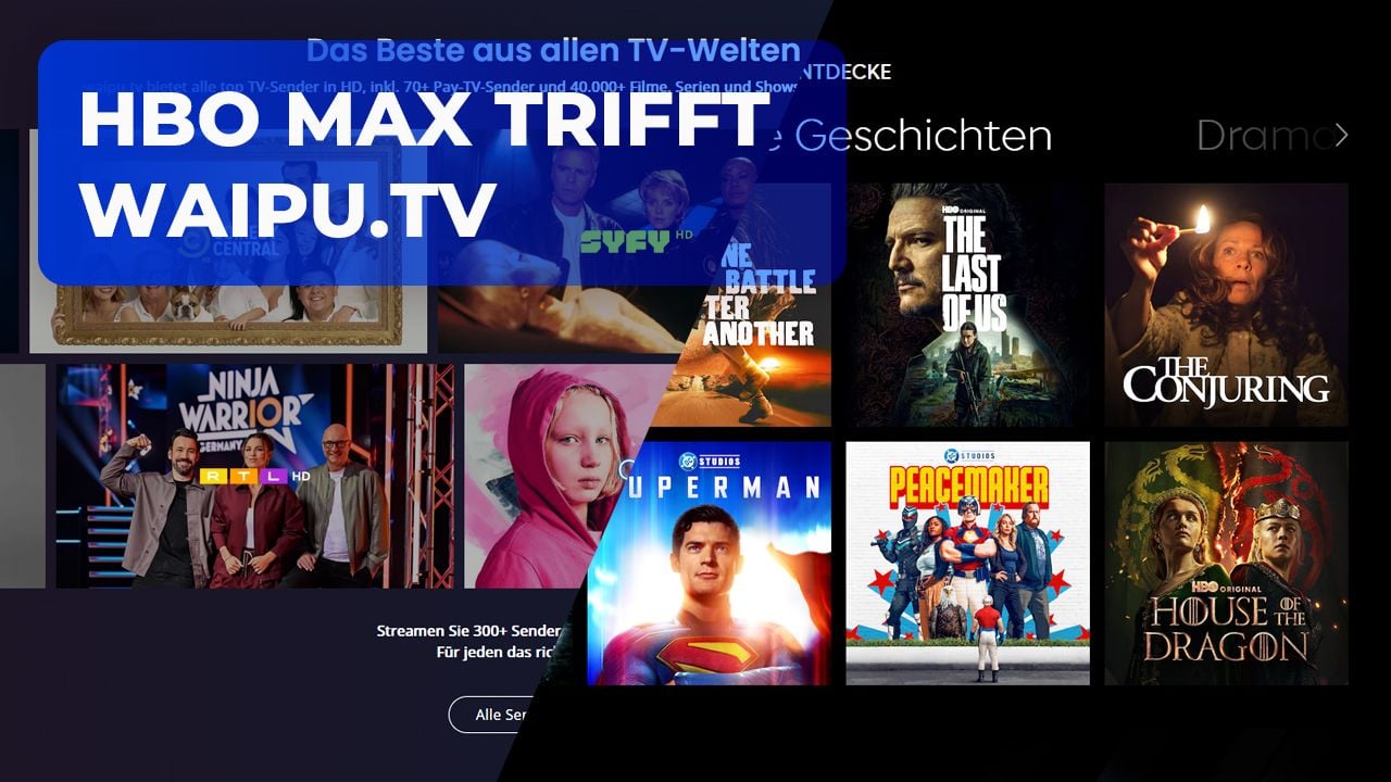 Zum Start von HBO Max in Deutschland: Spannende Streamingpakete mit ...