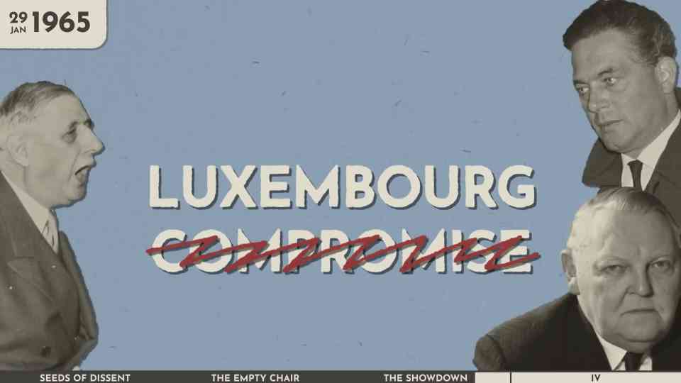 How a chair invented Europe in 1965