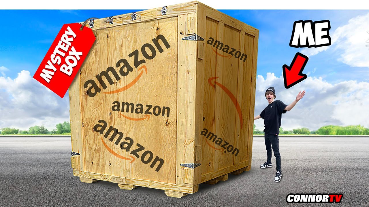 Opening a giant Amazon returns mystery box