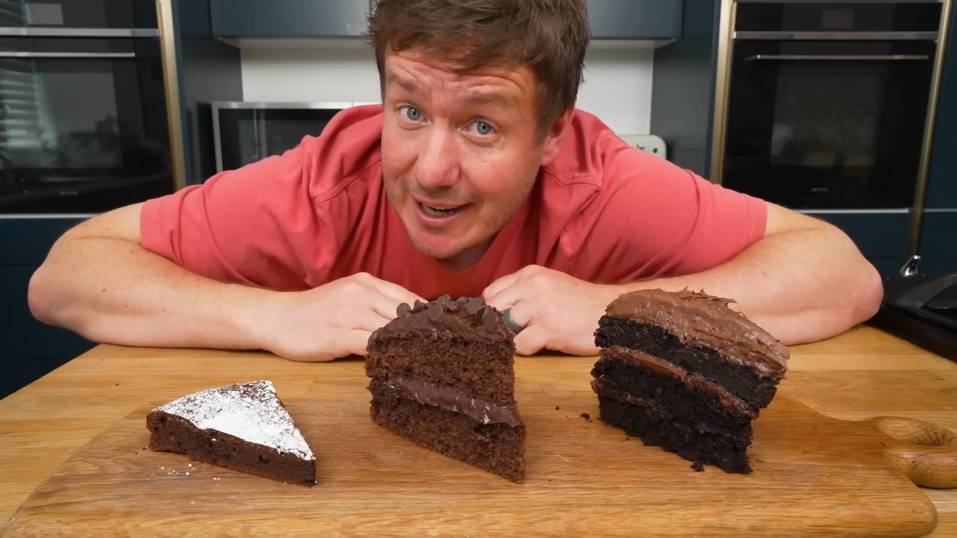 2 ingredient vs 10 ingredient vs 20 ingredient chocolate cake