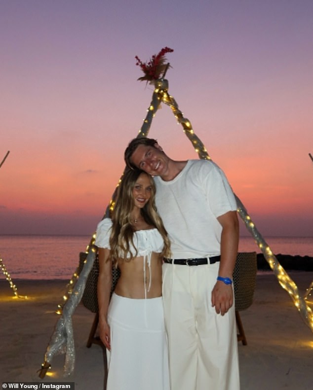 Love Island's Will Young and Jessie Wynter share sweet post-engagement ...