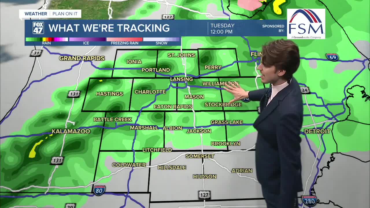 One last day of mild temperatures ahead of a sharp cooldown and ...