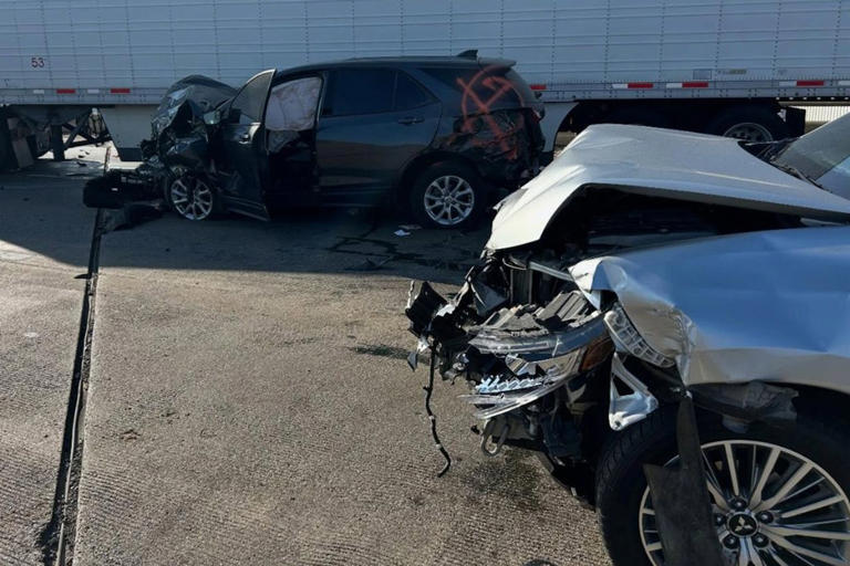 Couple speaks out after surviving deadly 17-car pileup: 'All of a ...