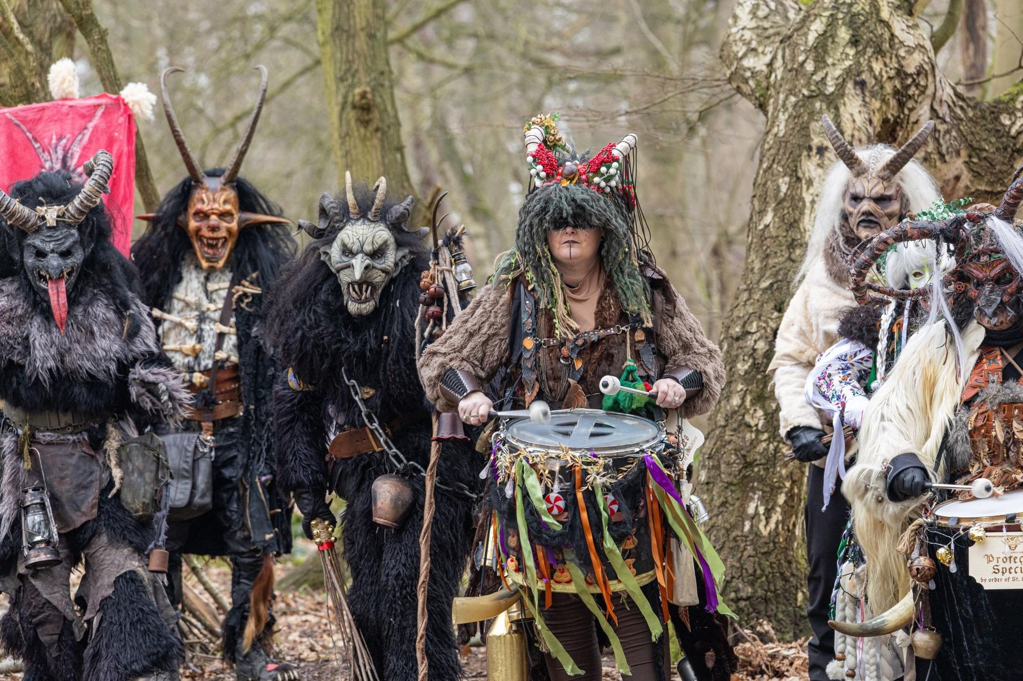 Robin Hood’s forest ready for the return of the Krampus