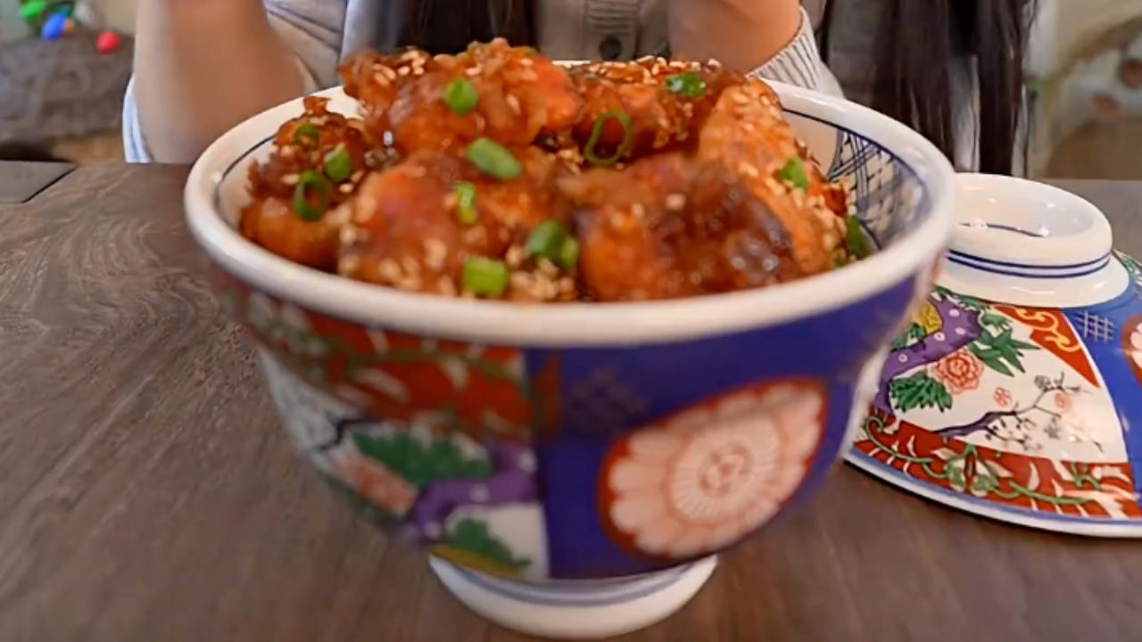 Sticky honey ginger glazed shrimp (so easy!)