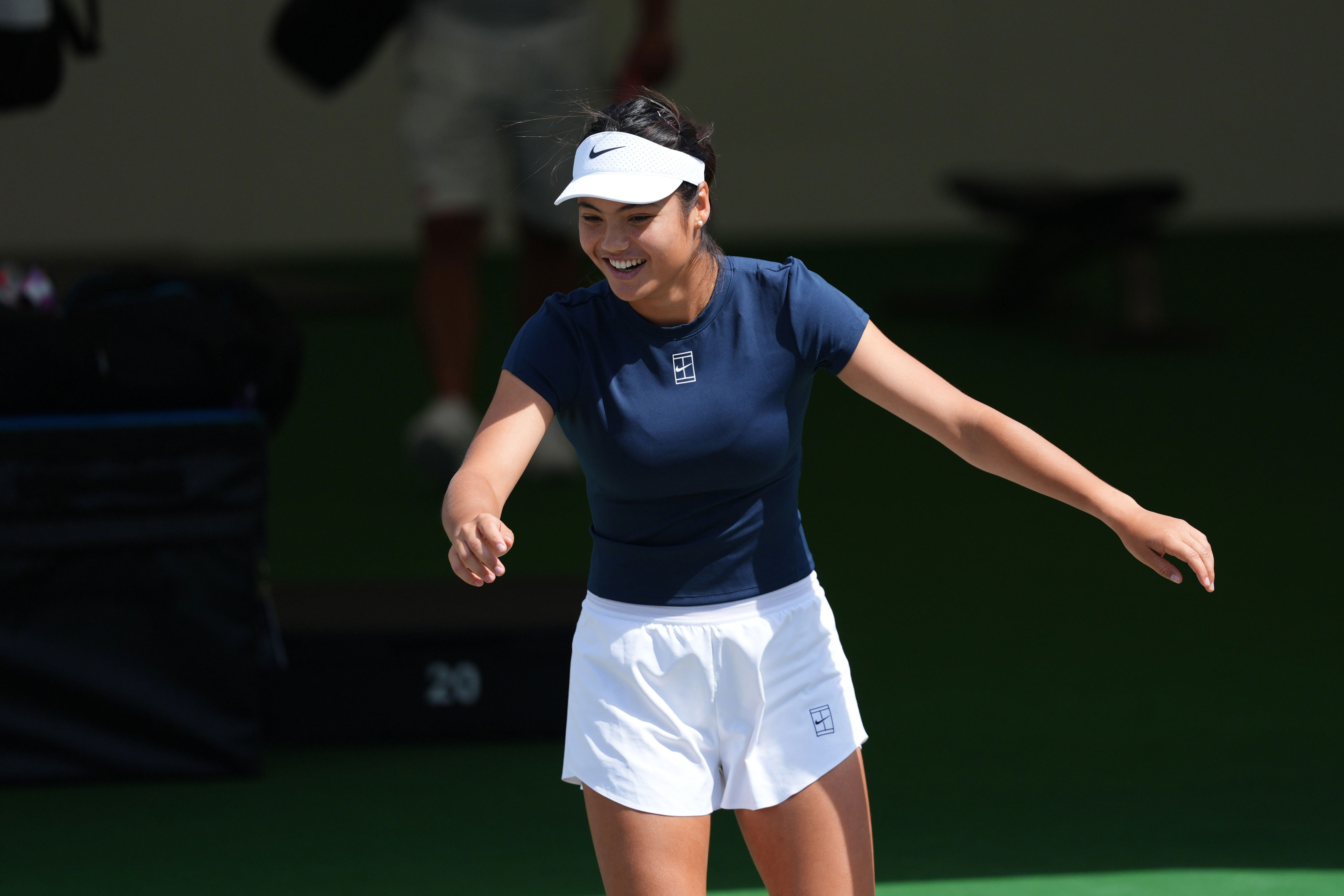 Emma Raducanu’s Australian Open warm-up in Hobart suspended due to rain