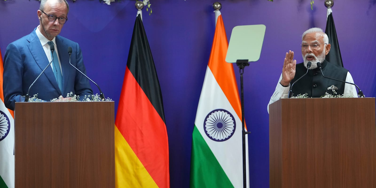 Merz: Handelsavtal mellan EU och Indien kan komma i januari