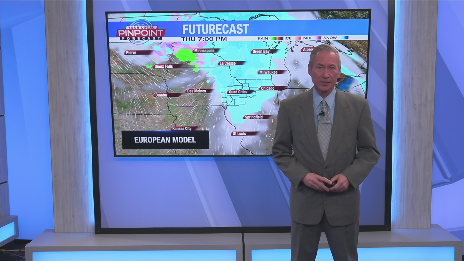 The European weather model looks snowy, too