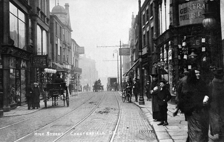 Chesterfield as it used to be: Evocative black and white photos show ...