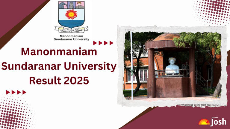 MS University Result OUT For Novermber 2025 Exam; Download Manonmaniam ...