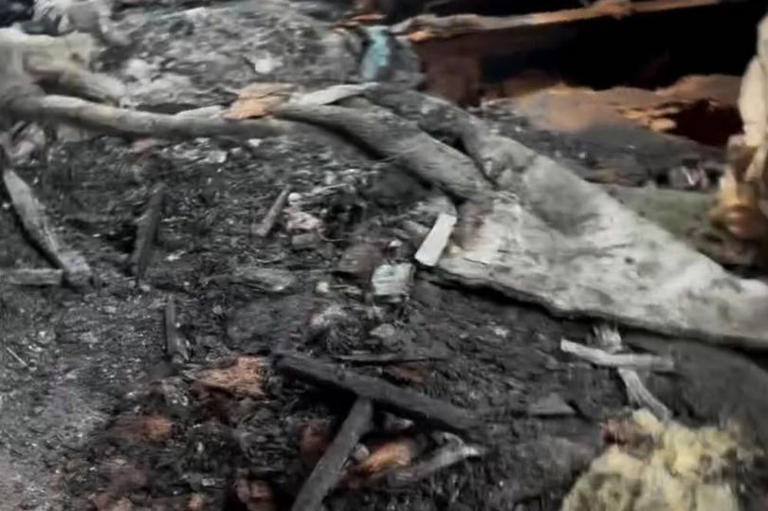 Jodie Marsh gives devastating tour of fire-ravaged Essex home as two ...