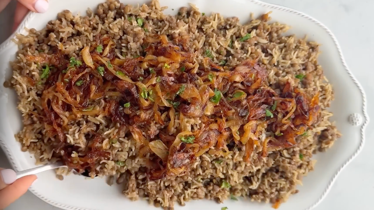 Lentils & rice recipe | A nourishing staple made easy