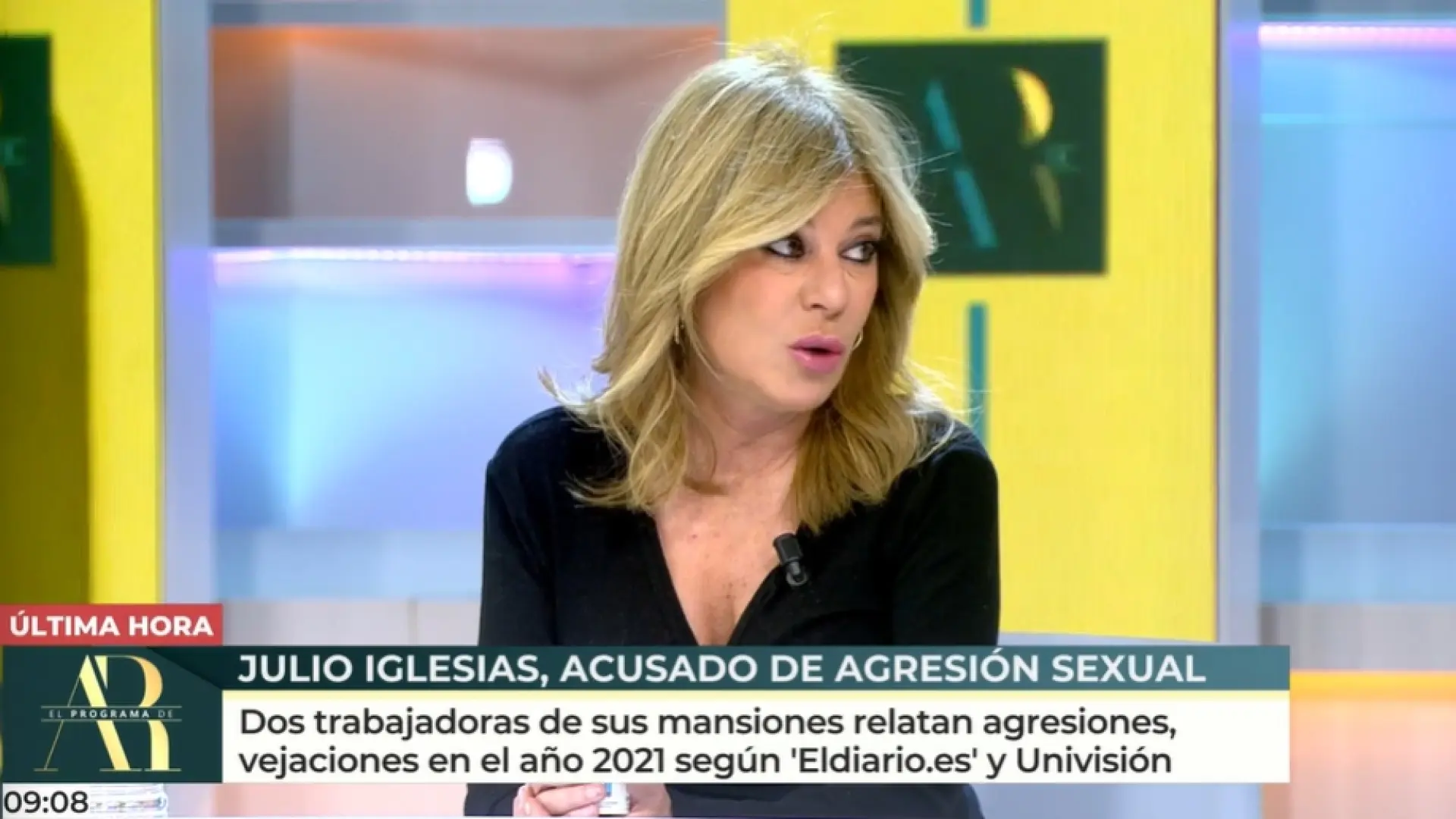 Esther Palomera, sobre los supuestos abusos sexuales de Julio Iglesias ...