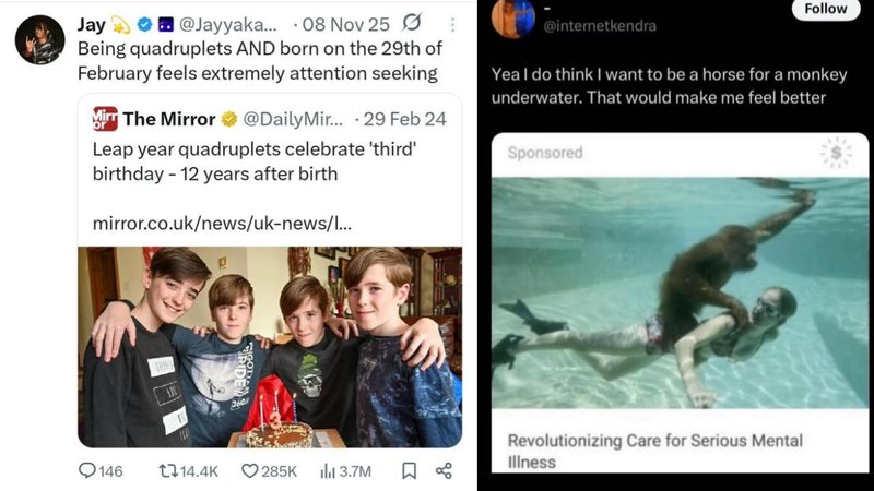 25 novel sentences that might actually be original