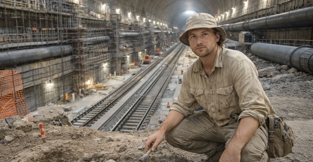 Milan had to stop work on a subway line when workers found a Roman ...