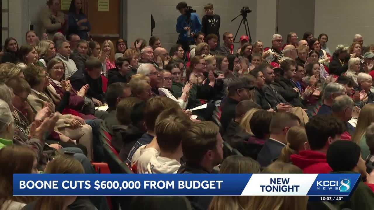 Boone school board meeting over proposed budget cuts draws crowd of ...