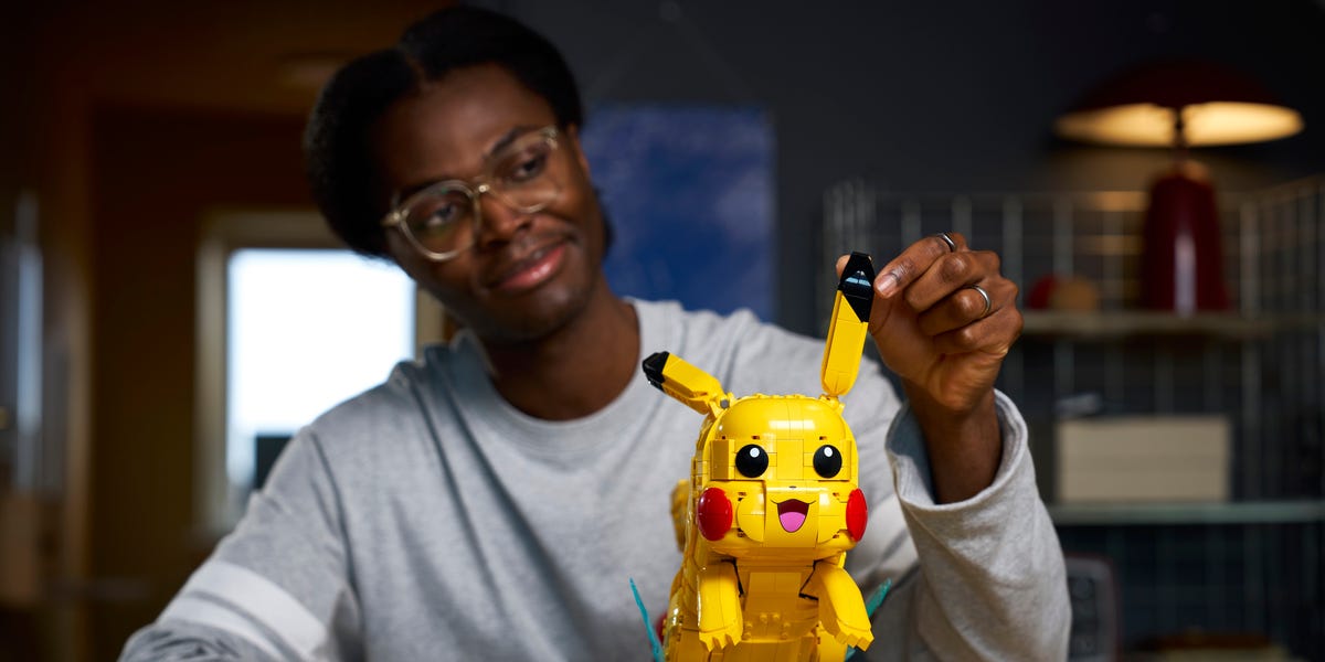 Lego reveals first Pokémon sets including 2,050-piece Pikachu
