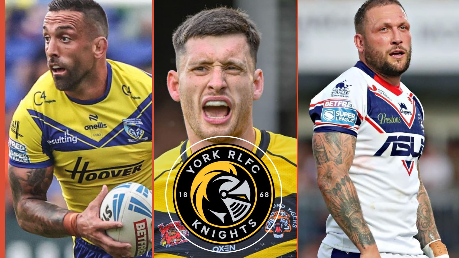 York Knights unveil squad numbers with seven new signings in starting 17