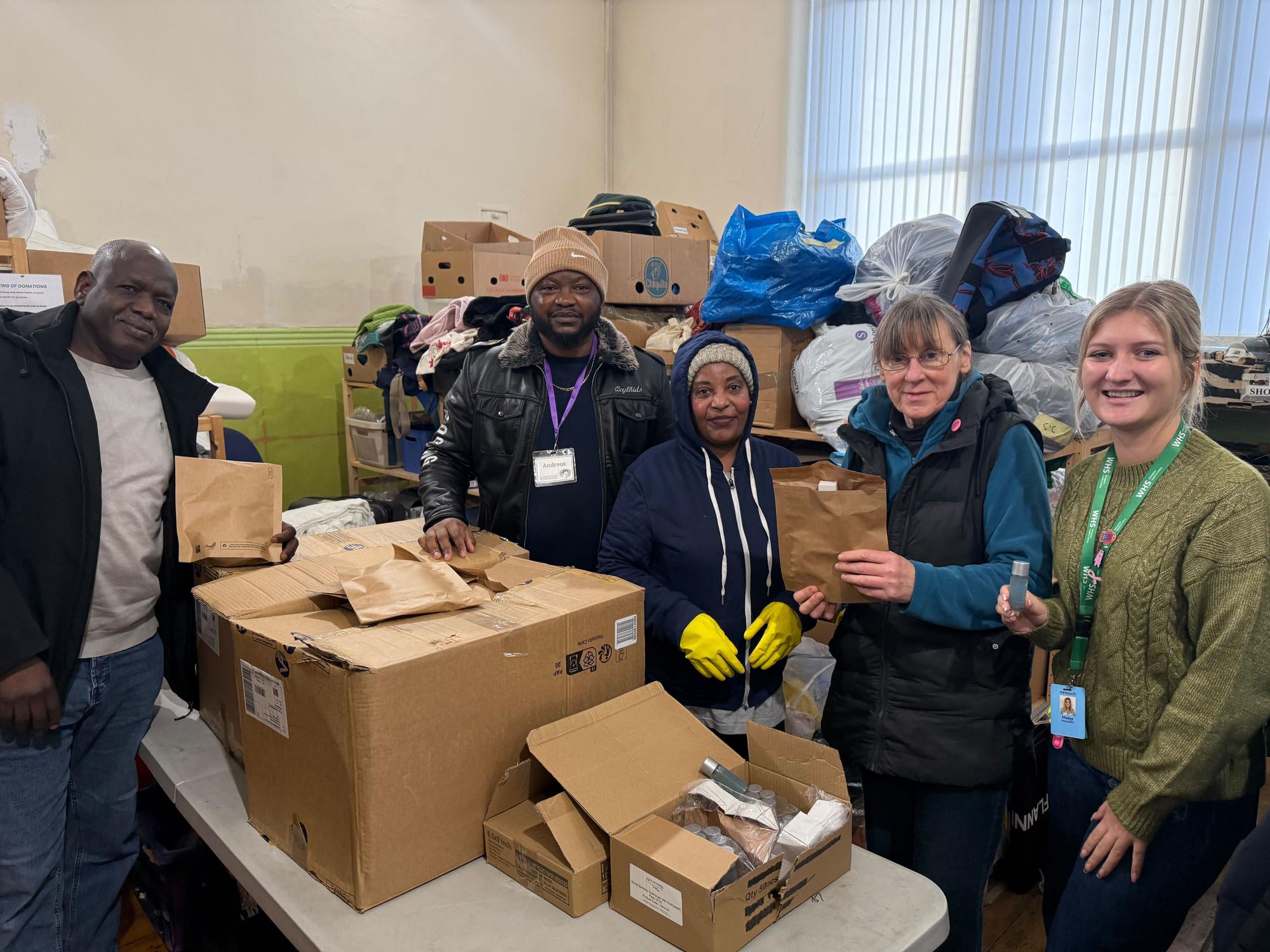 Wakefield charities receive donation of 300 essential hygiene kits