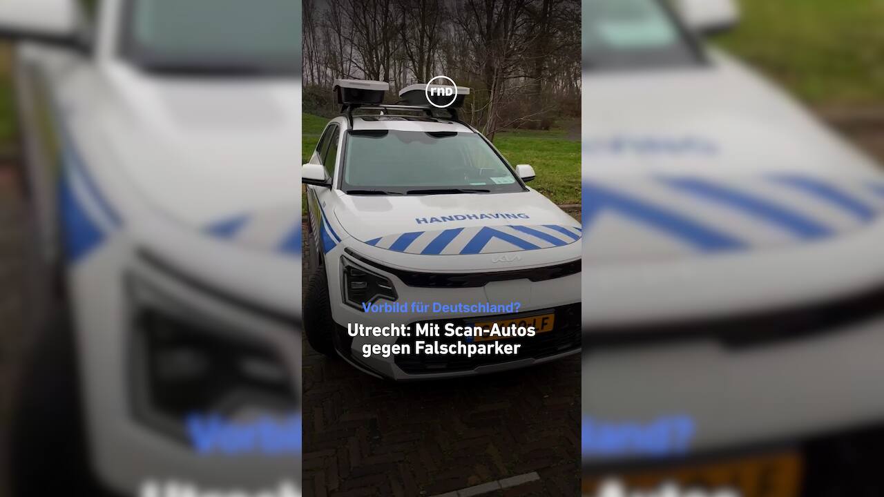 Utrecht: Mit Scan-Autos gegen Falschparker