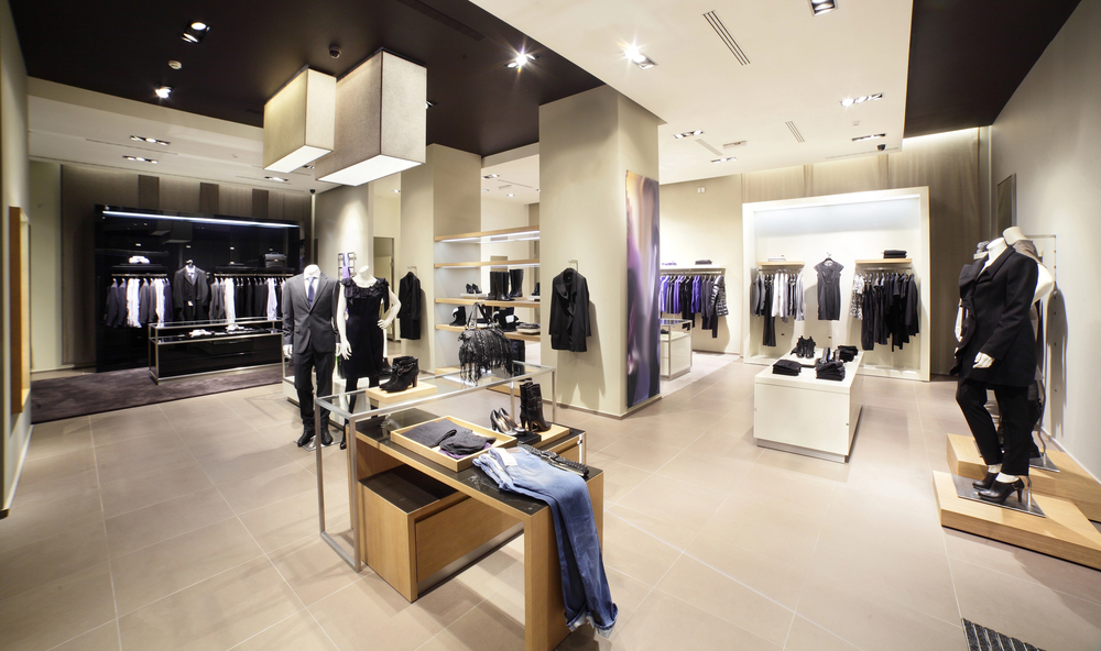 Retail stores with signature scents and atmospheres