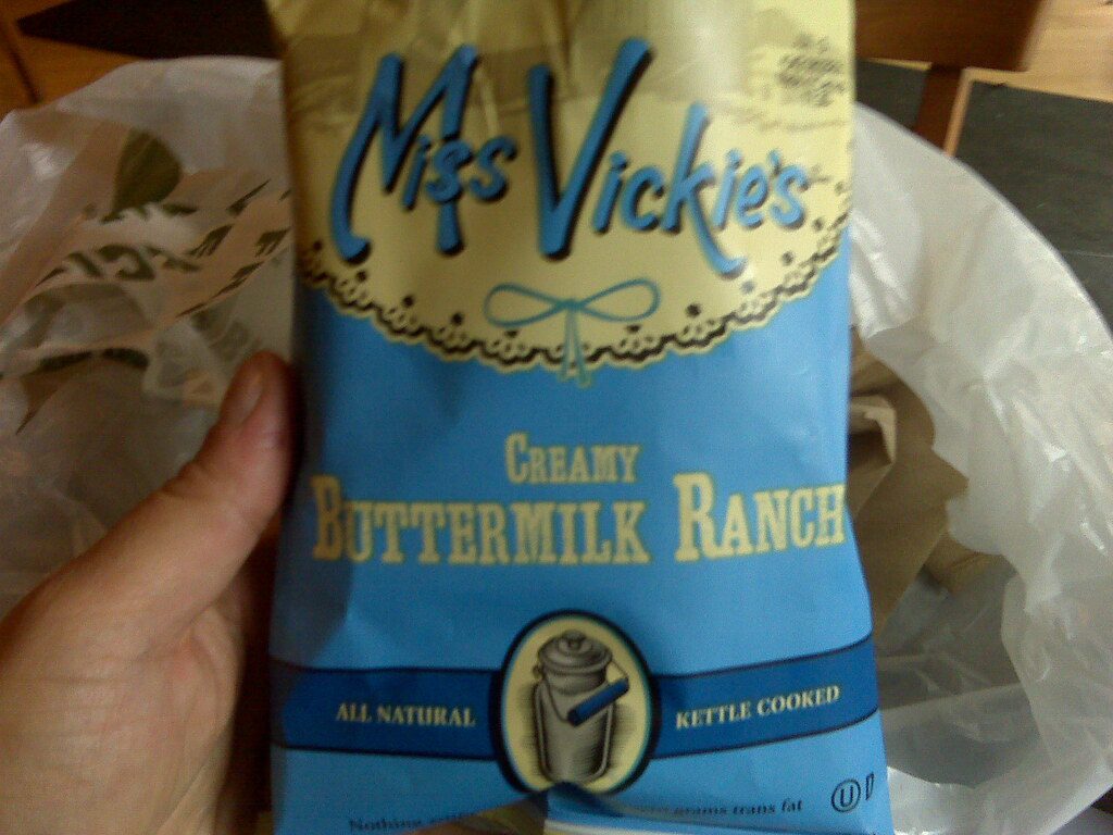 Woman opens Miss Vickie's chips - then finds something strange baked ...