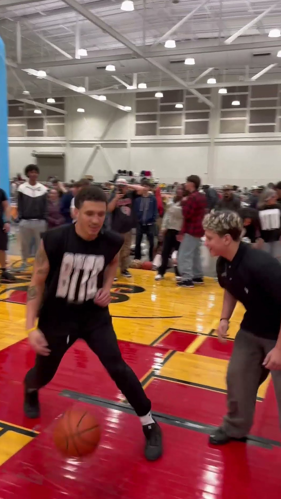 Can this stranger win the challenge?