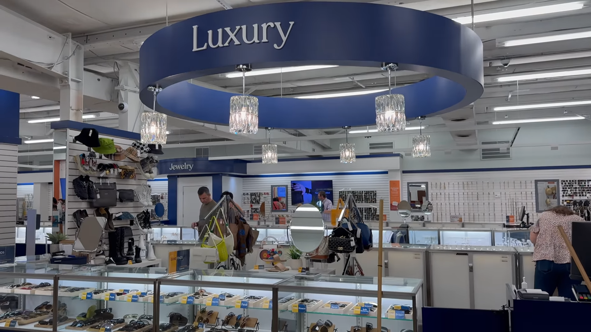 Luxury shopping at the only lost luggage store in the world