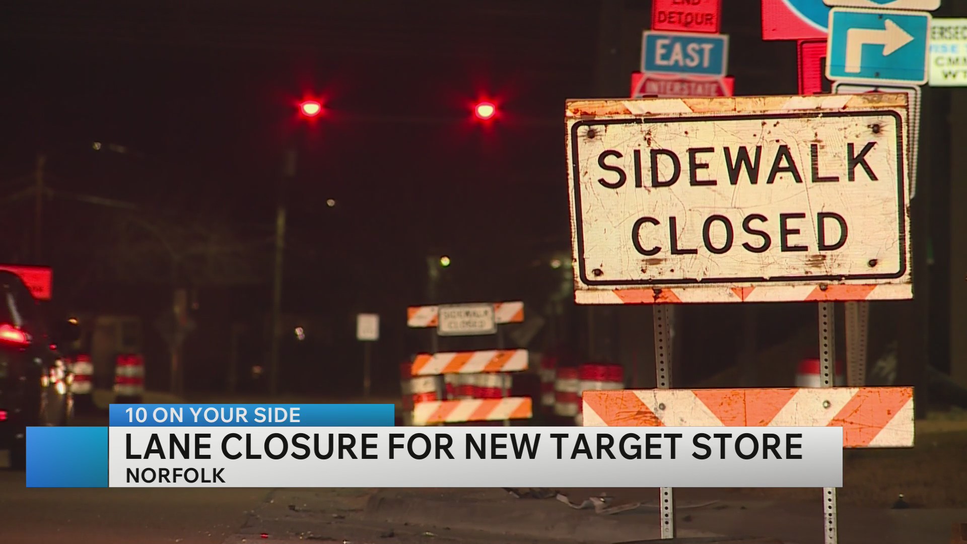 Work on new Wards Corner Target to impact E Little Creek Rd. traffic