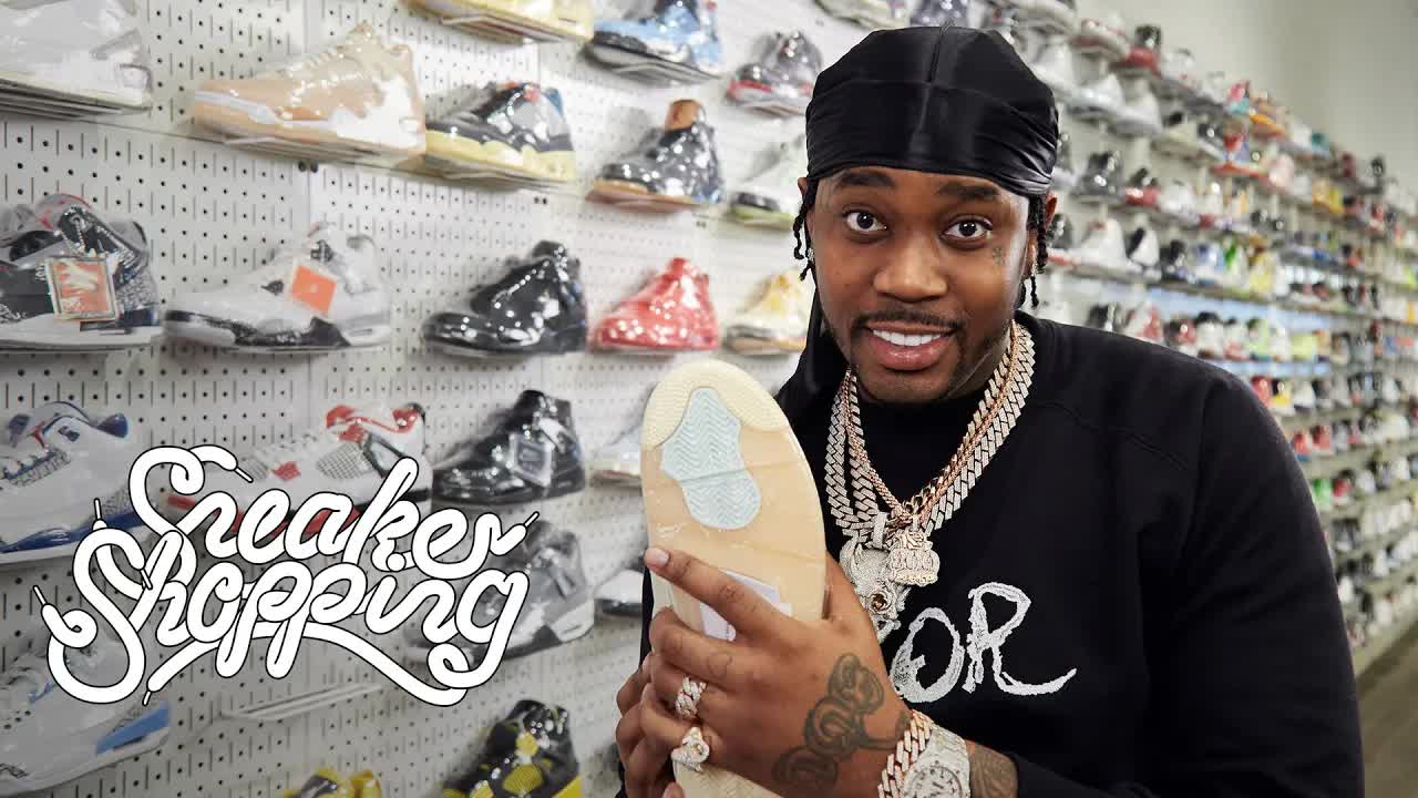 Fivio Foreign goes sneaker shopping with Complex