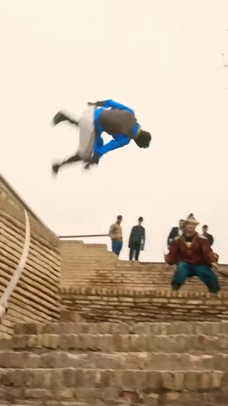 Prince of Persia style parkour