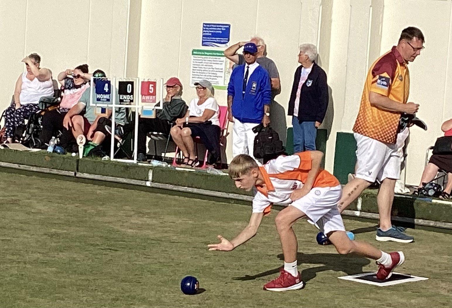 International medals for young local bowlers, but Northants crash down ...