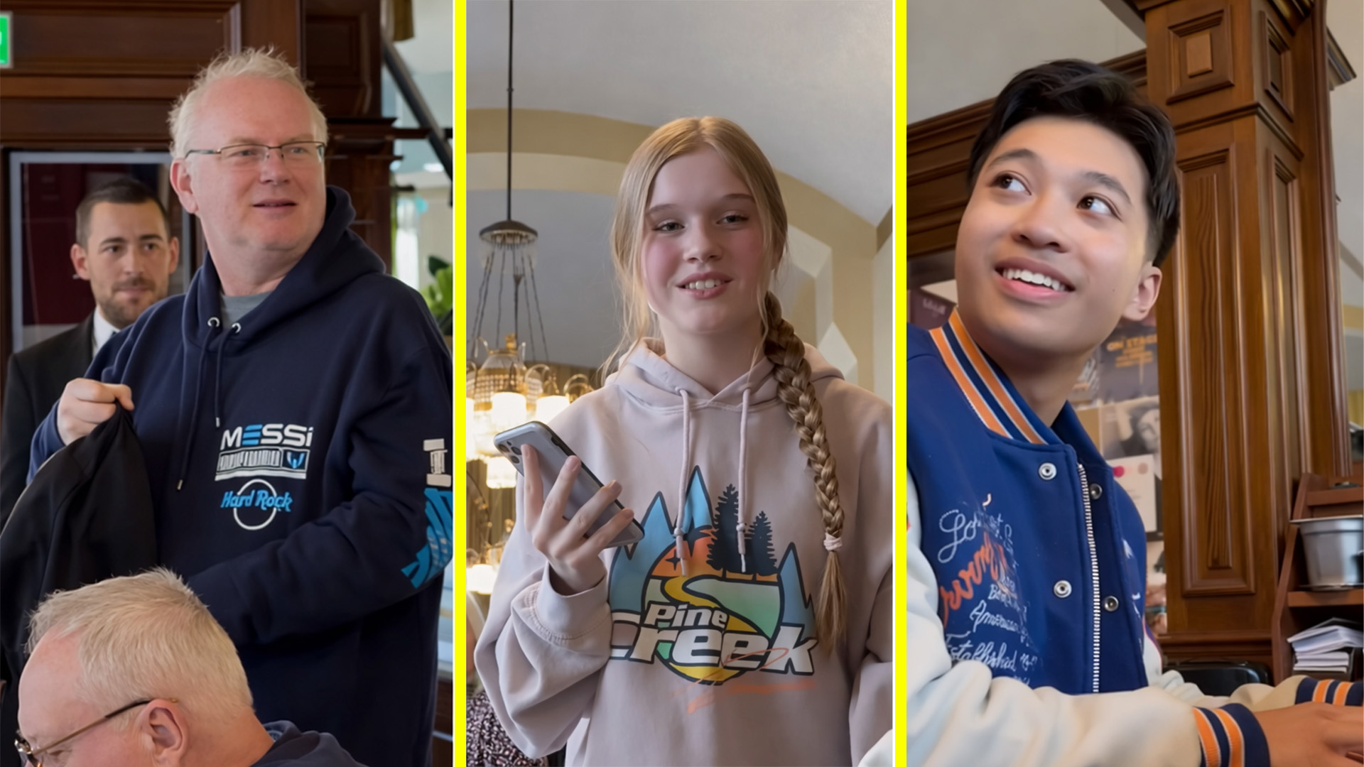 Did she really rap Eminem in a restaurant?