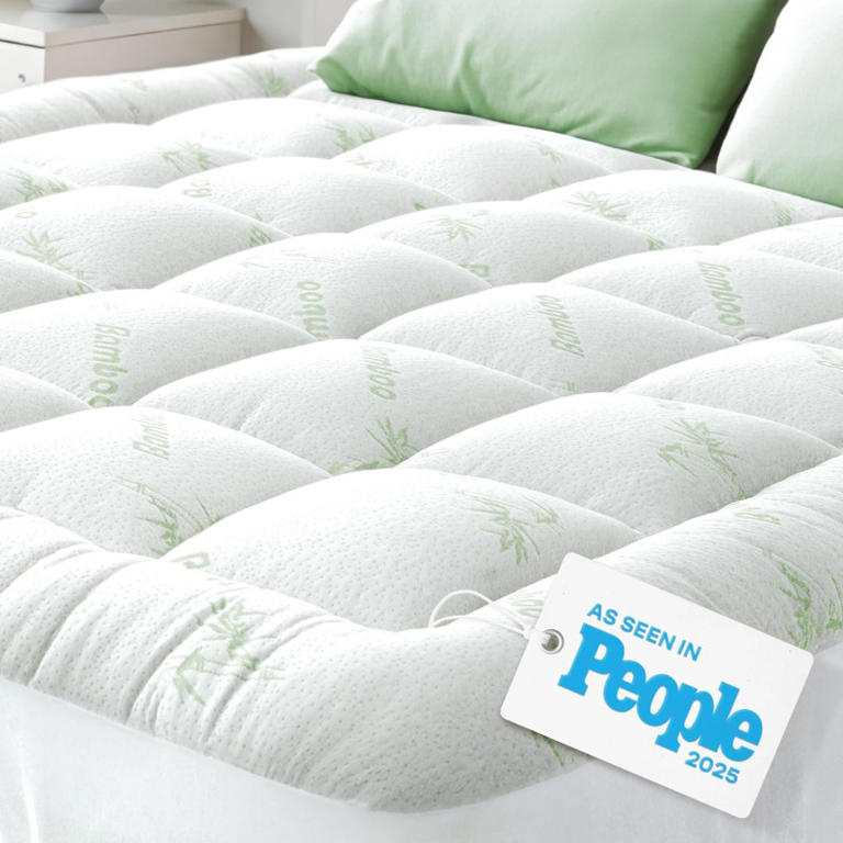 Amazon's 'soft' and 'fluffy' $38 mattress topper will make your bed ...